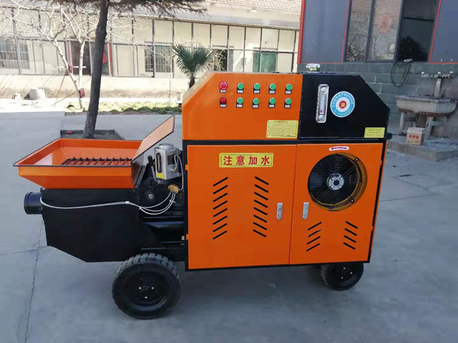 Hydraumatic Mini Cement Pump Mobilna pompa do betonu 7m3 / H Mini Pumpcrete